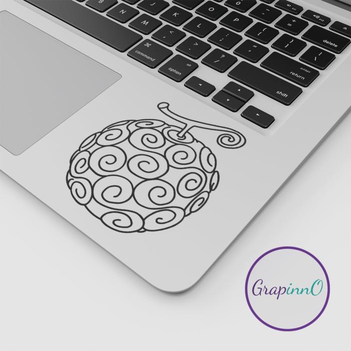 Jual One Piece Devil Fruit Decal Sticker Gomu Gomu no Mi Lufy Stiker ...