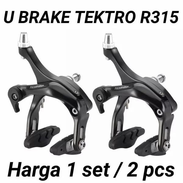 Jual REM UBRAKE TEKTRO R315 ALLOY U BRAKE KALIPER SEPEDA ROADBIKE SELI ...