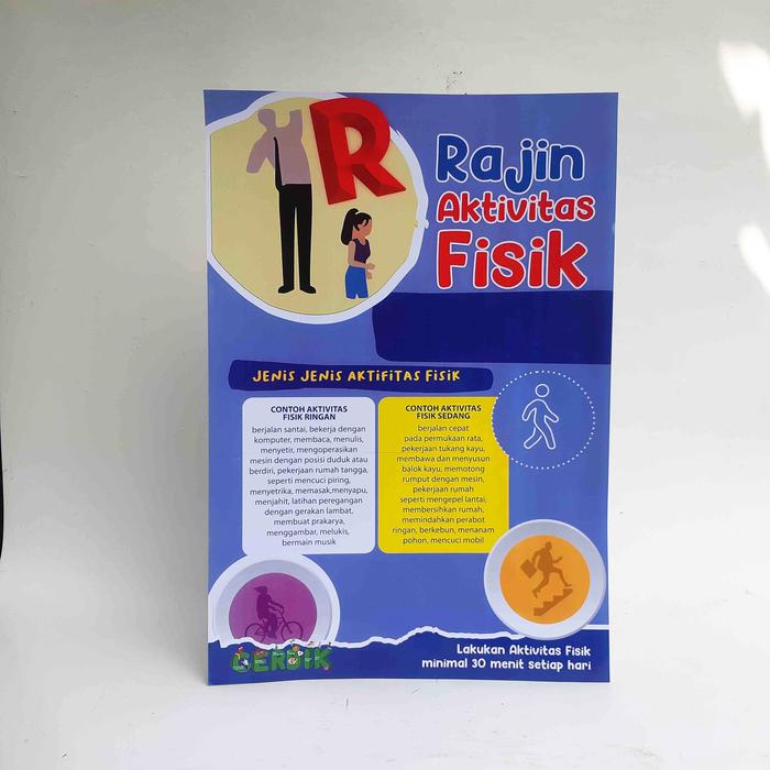 Jual Paket Poster Kesehatan Lansia CERDIK, Poster CERDIK - Lengkap ...
