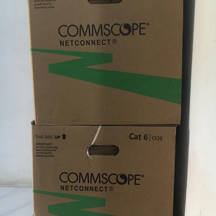 Jual Kabel Data/Lan U/UTP Cat 6 COMSCOPE 305 mtr 1000 Feet - Jakarta ...