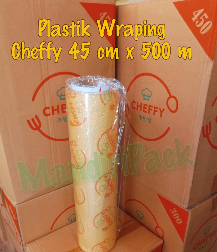 Jual Plastik Wraping Cheffy / Cling Wrap 45 cm x 500 m Food Grade - Jakarta Utara - Mandiri Pack ...