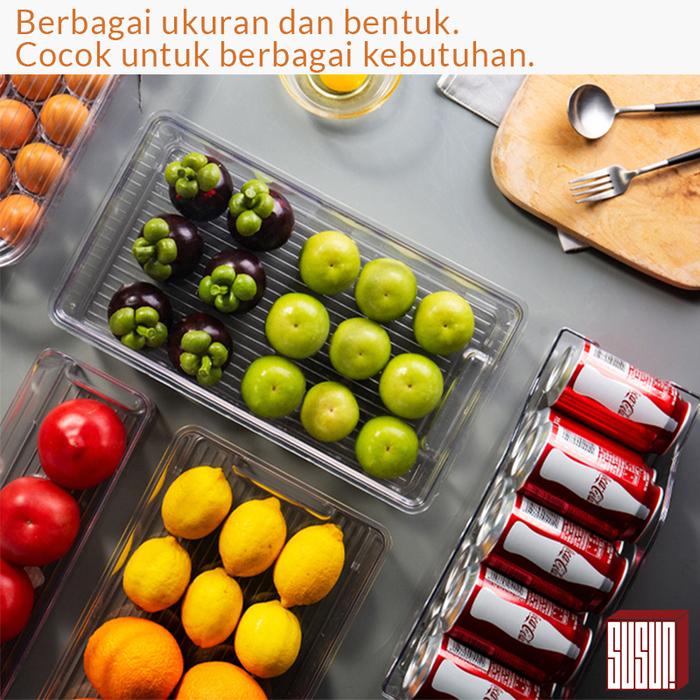 Jual Tray Minuman Kulkas / Organizer Kulkas / Tempat Minuman Kaleng - 1 ...