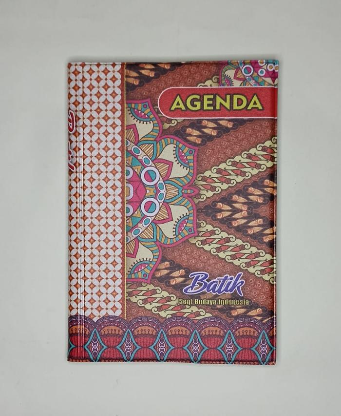 Jual BOS Buku Agenda Batik / Diary / Buku Planner / Buku Kerja / Kantor ...