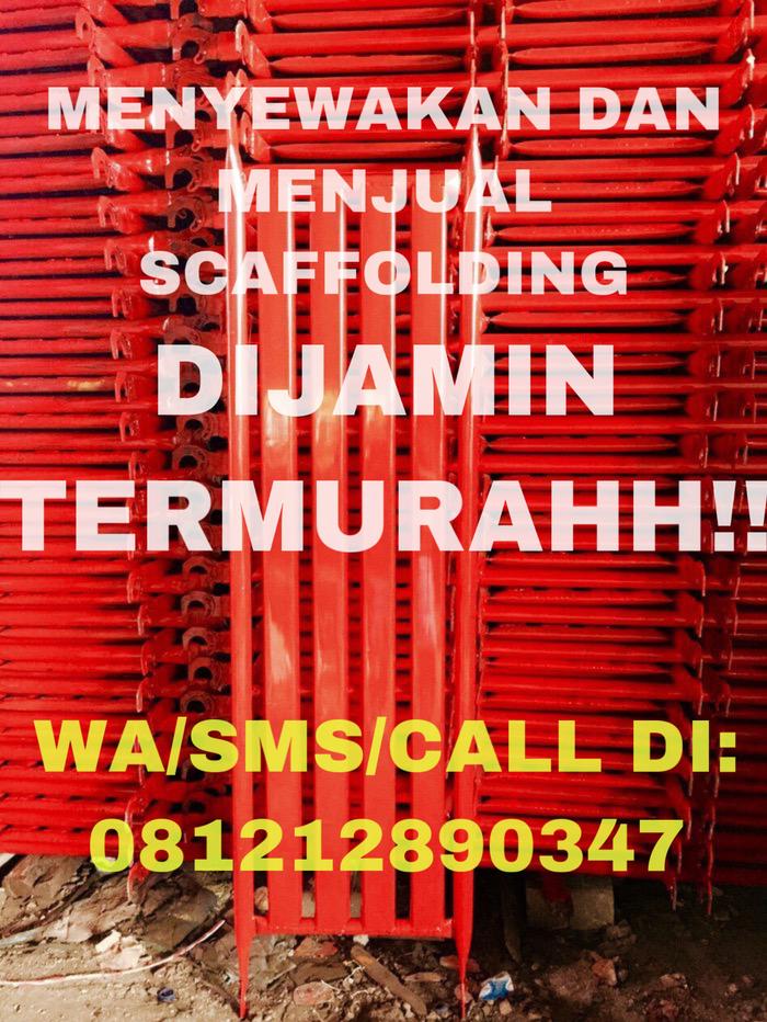 Jual stager steger scaffolding scafolding murah jackbase SNI - Jakarta ...