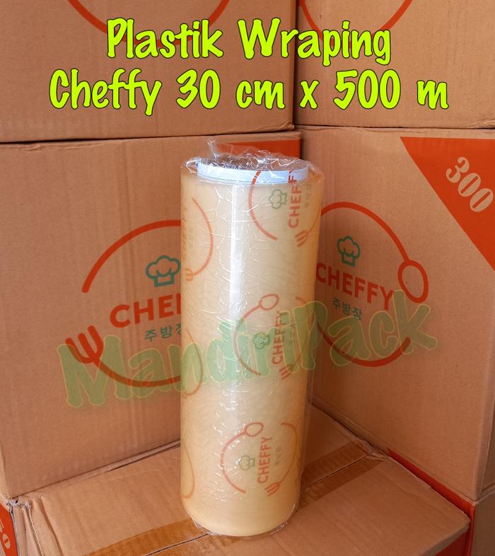 Jual Plastik Wraping Cheffy / Cling Wrap 30 cm x 500 m Food Grade ...