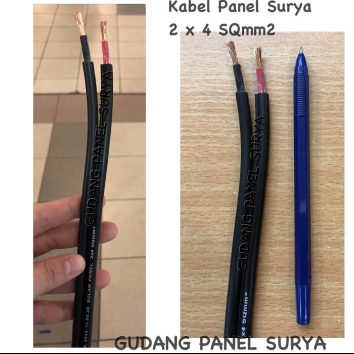 Jual Kabel Solar Panel 2x4SQmm2 2x4 SQmm2 1Roll 100meter - Jakarta ...