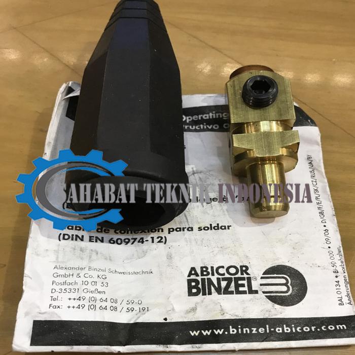 Jual Jual dinse plug/ kabel konector cable conector 50-70abicor binzel ...