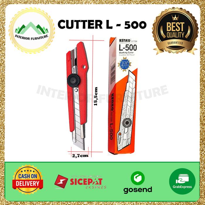 Jual Cutter Besar KENKO L500 / Refill Pisau L150 - Cutter L500 ...