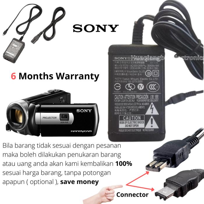 Jual Charger adaptor Sony DCR-TRV25 handycam camcorder power supply ...