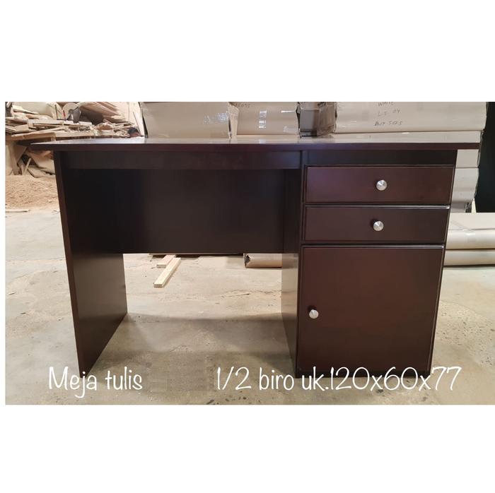 Jual Meja Kerja 1/2 Biro Luxury (Solid Wood) - Kota Medan - ANEKA JAYA ...