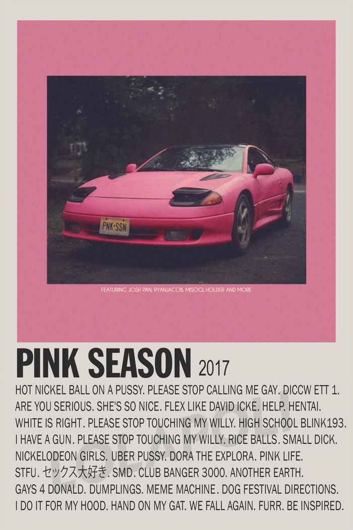 Jual Poster Cover Album Pink Season - Joji / Pink Guy - Kota Tangerang ...