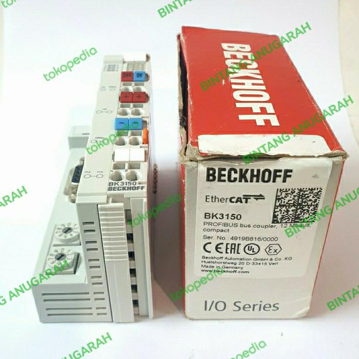 Jual BECKHOFF BK3150 ETHERCAT PROFIBUS BUS COUPLER - Jakarta Barat ...