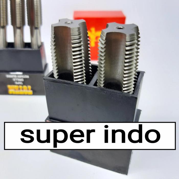 Jual HAND TAP HSS INCH 1/2X14 NPT TOTEM drat dalam tep hss 1/2" x 14 ...