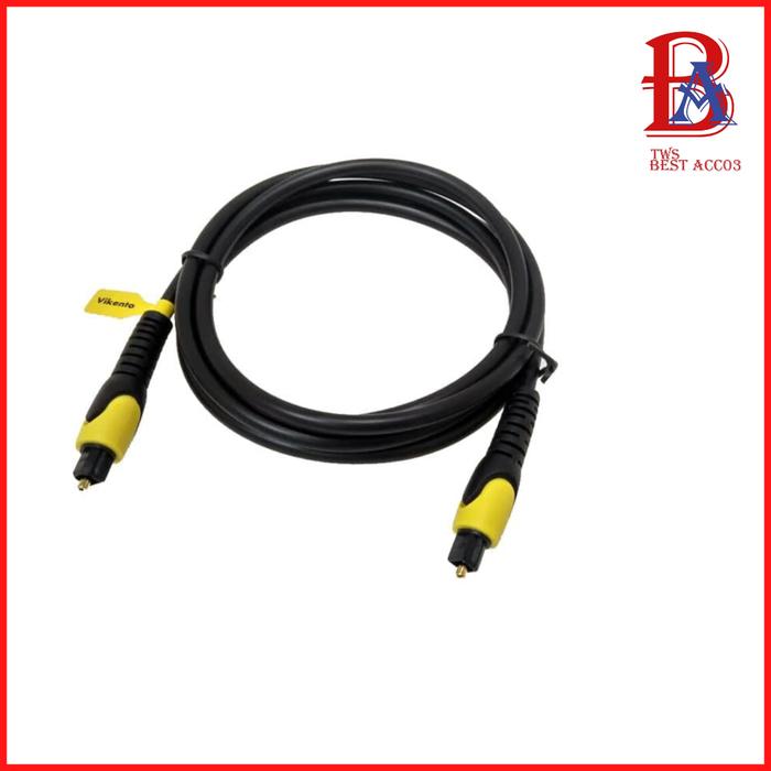 Jual Kabel Audio Digital Optic / Kabel Optik Toslink 1.5m - Jakarta ...