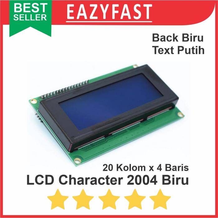 Jual LCD Character 4x20 20x4 20*4 20 x 2 16 *4 2004 Display Module ...