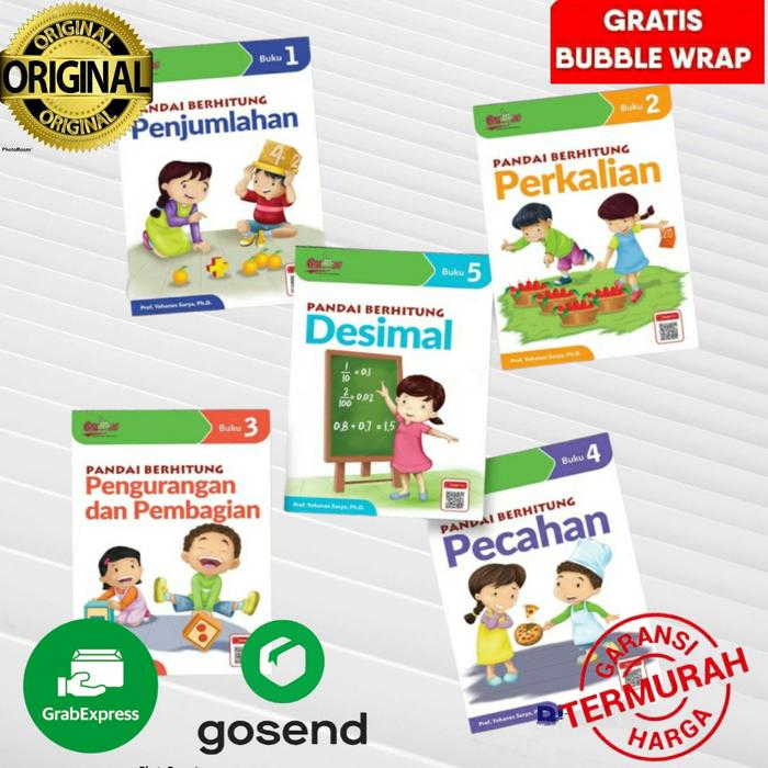 Jual Paket Driling Book Buku Pandai Berhitung Vol. 1-5 Matematika ...