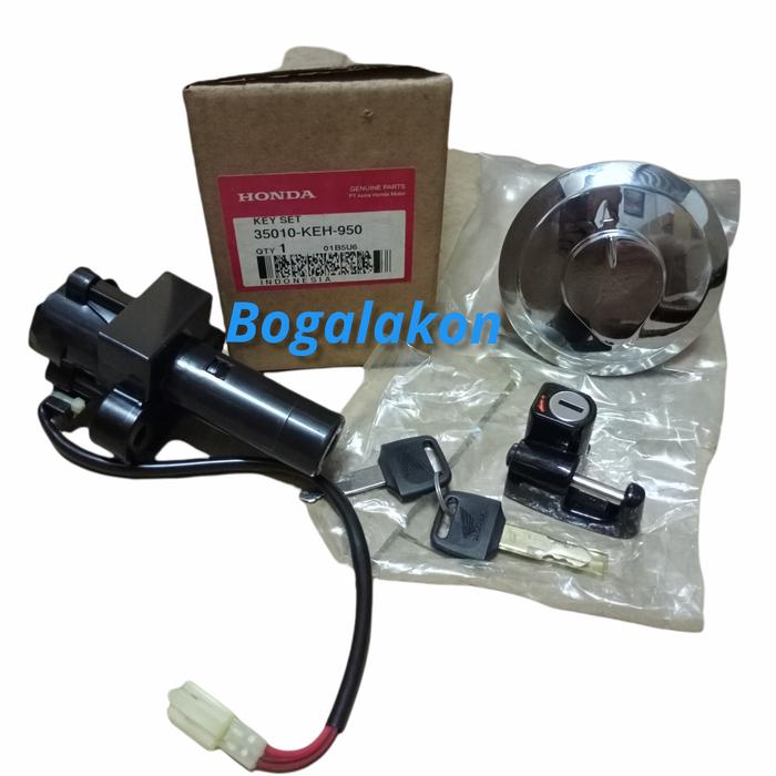 Jual keysett kunci kontak sett honda Megapro hiu pertama awal original ...
