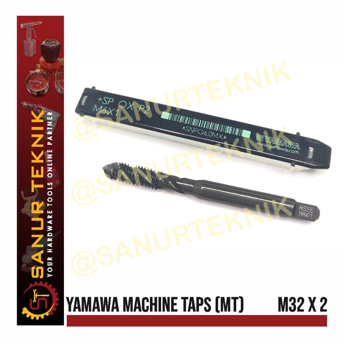 Jual YAMAWA Machine Taps MT / Tap Mesin HSS SP M32x2 / M32 x 2 - Kota ...
