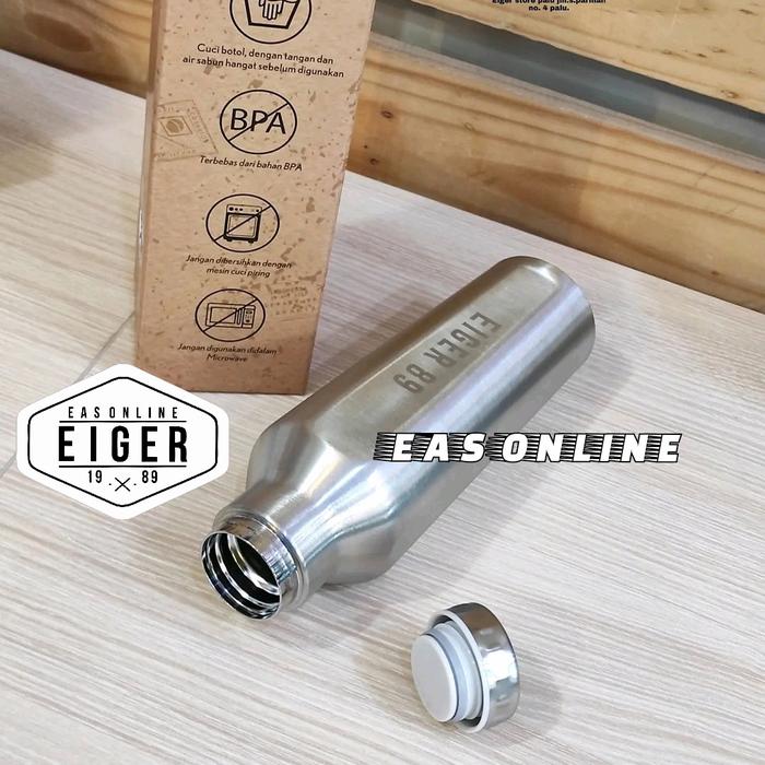 Jual Botol Minum Eiger Selfoss bottle 500 ML Art.5774 - Hitam - Kota ...