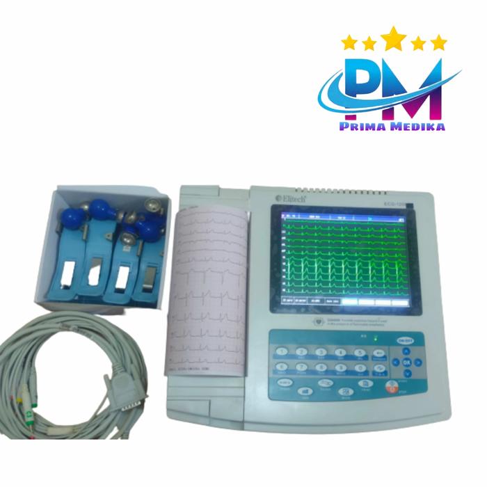 Jual Electrocardiograph 12 Channel Elitech 1200G / ECG / EKG 12 Chanel ...
