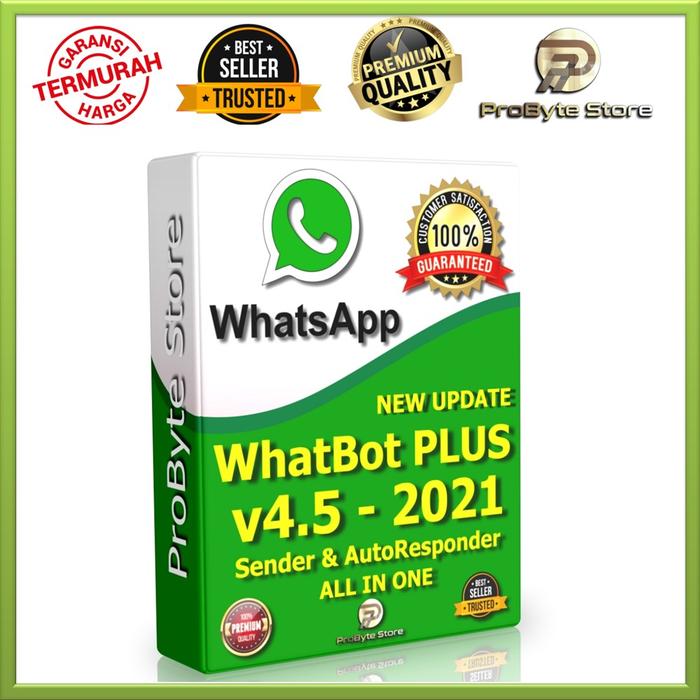Jual WhatBot PLUS WhatssApp Bot WA Auto Responder Sender Gateway Reply ...