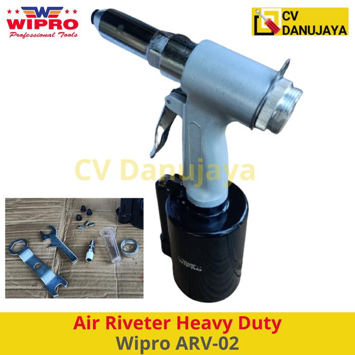 Jual Tang Rivet Angin Pneumatic Air Riveter Heavy Duty Wipro ARV-02 ...