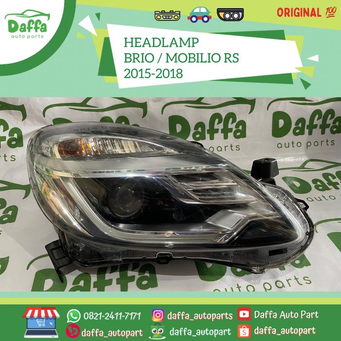 Jual Headlamp Headlight Lampu Depan Mobil Honda Mobilio / Brio RS ...
