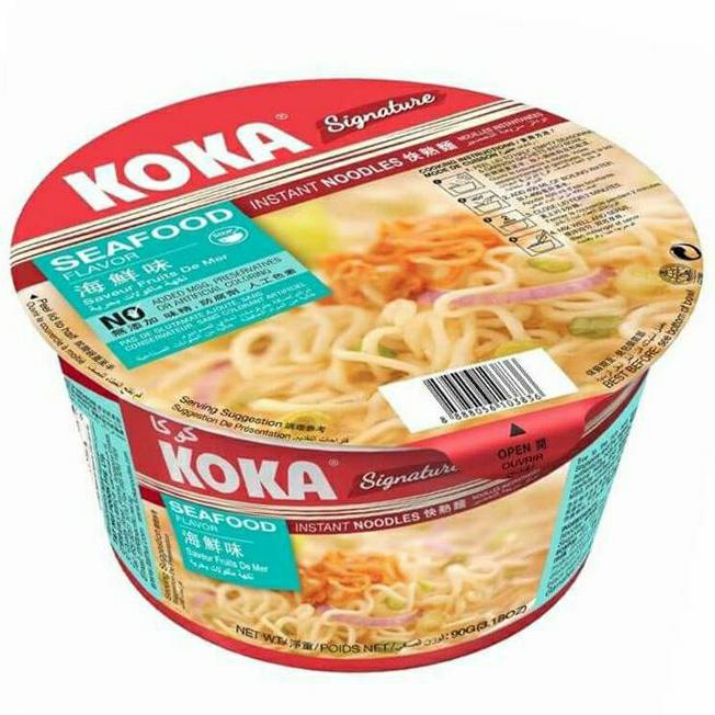 Promo Koka Bowl Seafood Flavour - Mie Instan Rasa Seafood ala Singapura ...