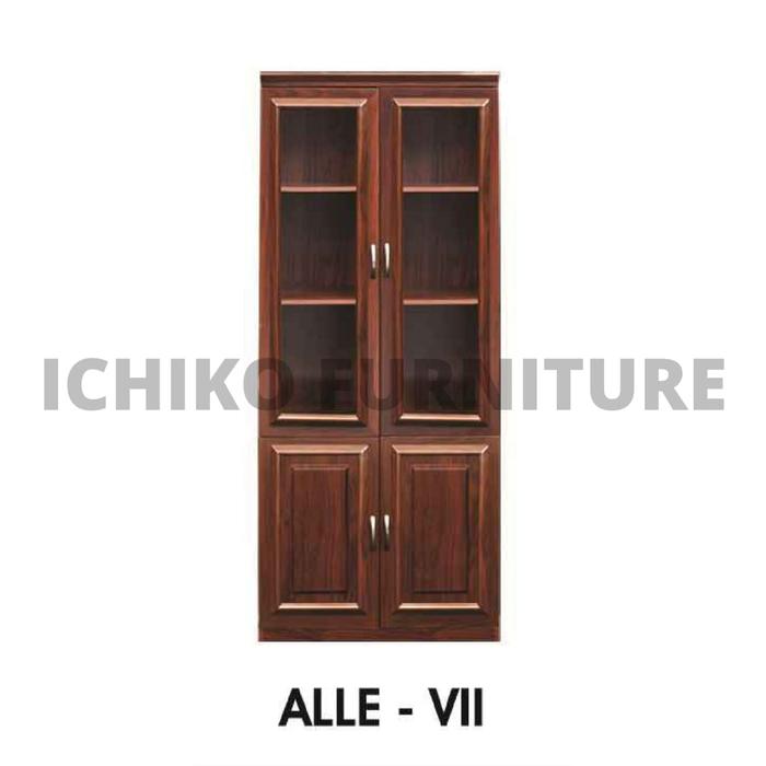 Jual Lemari Kantor Kayu 4 Pintu ICHIKO - ALLE Wood Exclusive Kabinet ...