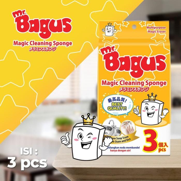Jual Spon Ajaib Serba guna BAGUS Magic Sponge isi 3 - Jakarta Timur ...