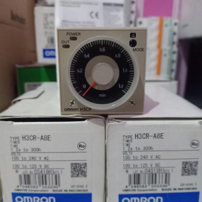 Jual timer omron H3CR-A8E 100-240vac original - Kota Bandung - planet ...