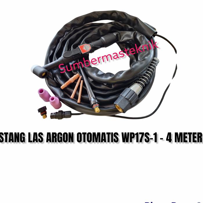 Jual stang las argon wp17s tig torch wp 17 S valve x 4 meter tang las ...