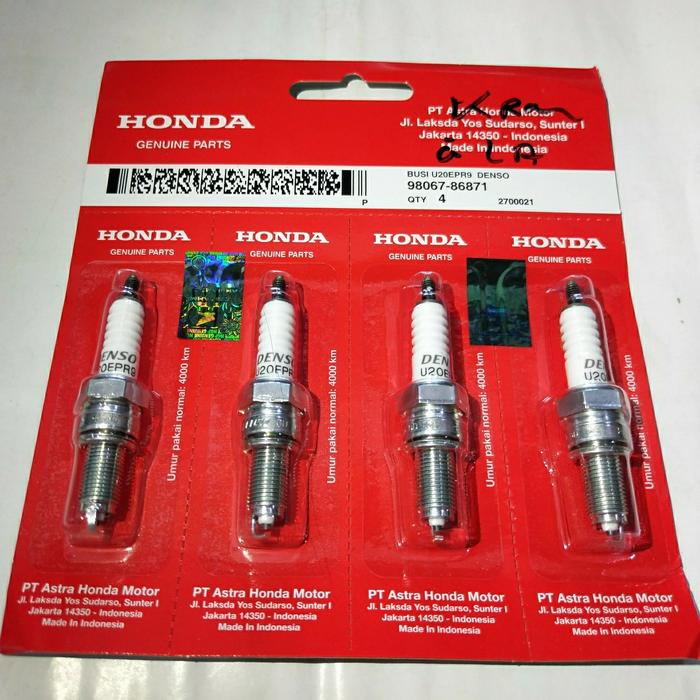 Jual Busi U20EPR9 Denso HONDA GENUINE Busi Motor Karisma/Sx125,Revo 110 ...
