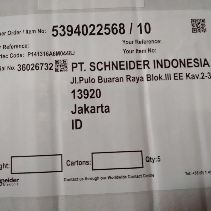 Jual SCHNEIDER RELAY MiCOM P141 FEEDER MANAGEMENT RELAY P141316A6M0448J ...