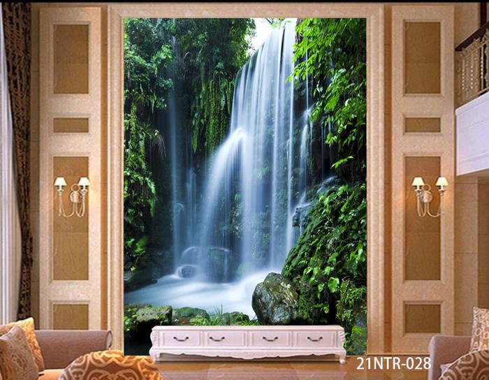 Jual Wallpaper Custom Photowall Background Motif Alam Air Terjun ...