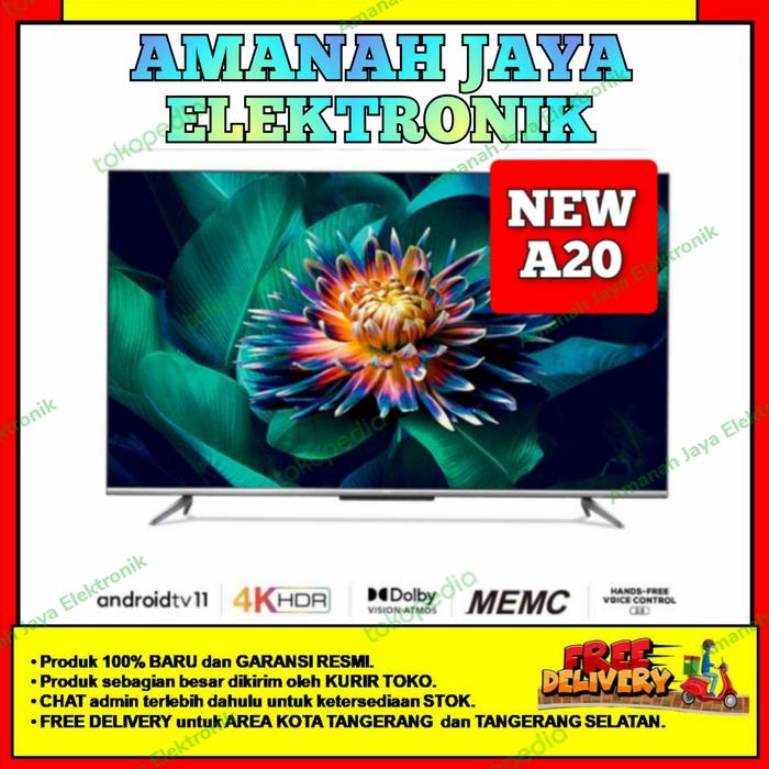Promo TCL 50A20 Android TV 50 inch Android 11.0 UHD 4K | TCL A20 DOLBY ...