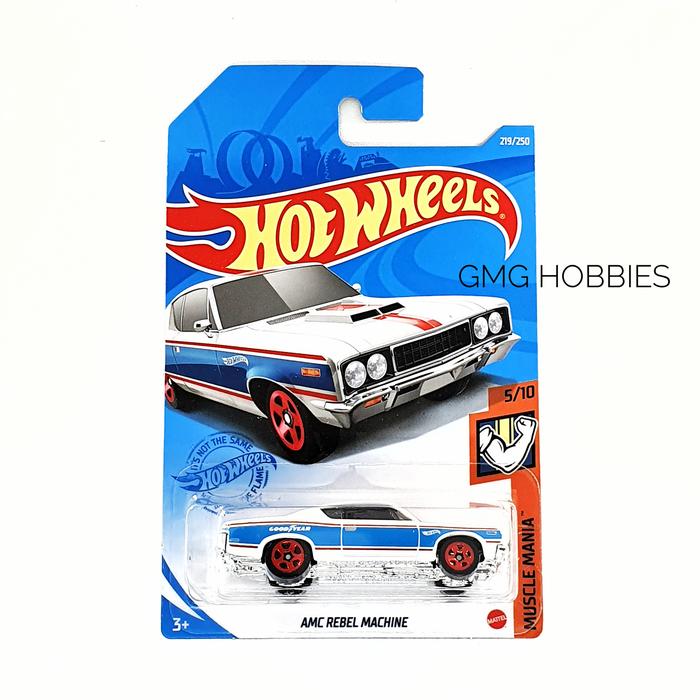 Jual AMC REBEL MACHINE MUSCLE MANIA HOTWHEELS HOT WHEELS DIECAST M 2021 ...