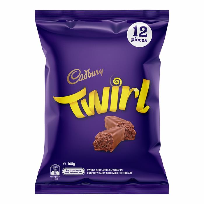 Jual CADBURY Twirl Chocolate Isi 12 Pcs (Made in Australia) - Jakarta ...