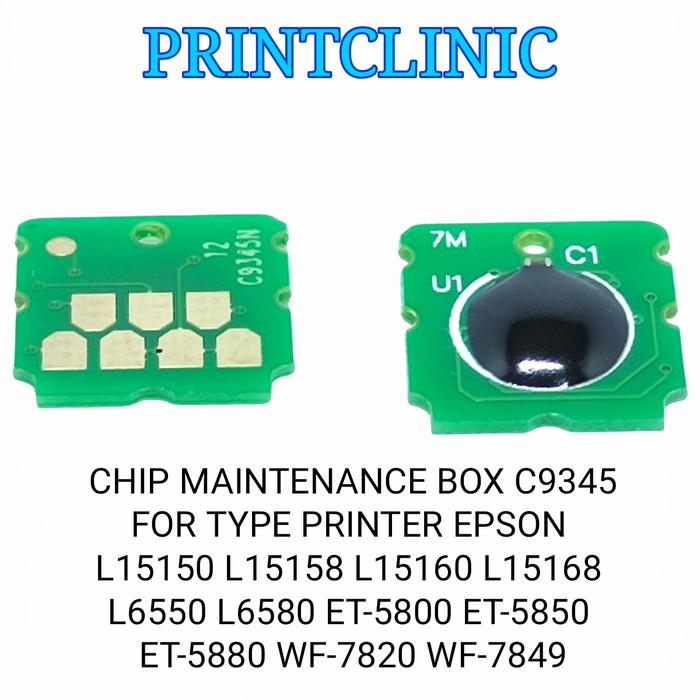 Jual CHIP MAINTENANCE BOX C9345 EPSON L15150 L15160 L6550 L6580 ET-5880 ...