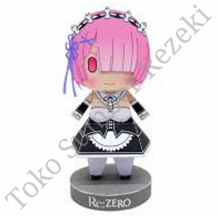 Jual Figure Rezero Ram Papercraft Re Zero Another World Paper Craft ...