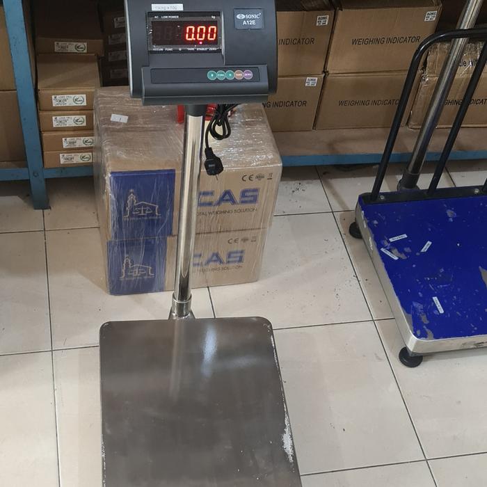 Jual TIMBANGAN DIGITAL SONIC A12E plat full stainles / water proof 150 KG - Jakarta Barat - PT ...