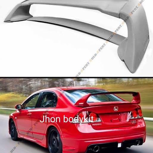 Jual Spoiler Civic Mugen Fd RR Double Ducktail 2007 2008 2009 2010 2011 ...