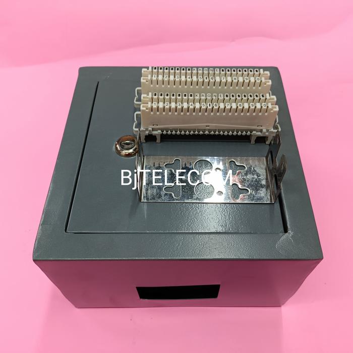 Jual Box mdf telepon 20 pair lengkap LSA dan BMF/ box 20pair plat ...