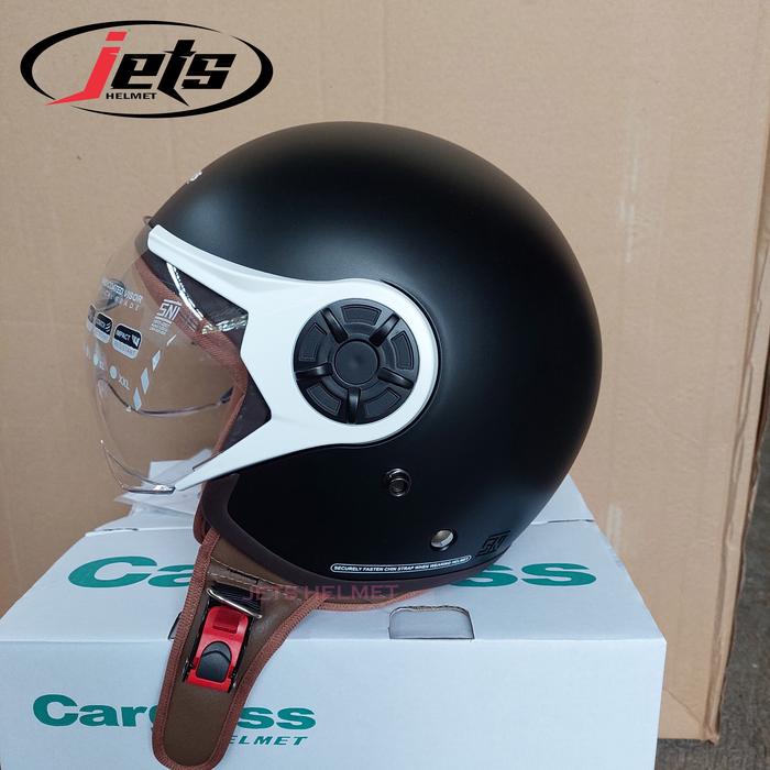 Jual Helm Cargloss hijab YRH special edition original warna hitam doff ...