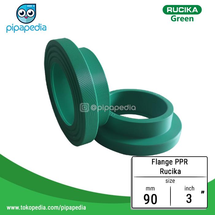 Jual Flange Adaptor/ Stub End PPR Fitting PPR Rucika 90mm x 3 inch ...
