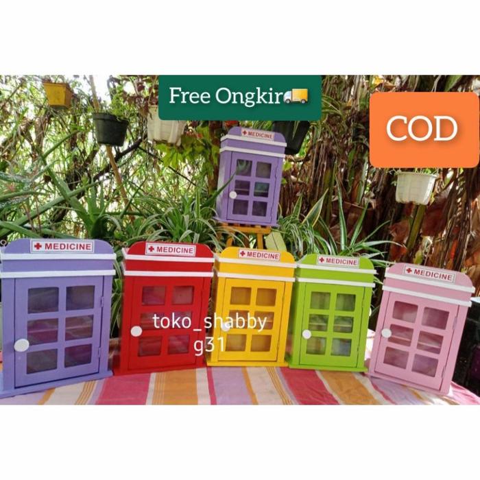Jual PRS-Kotak obat p3k Dinding First Aid Box Medicine Tempat Obat ...