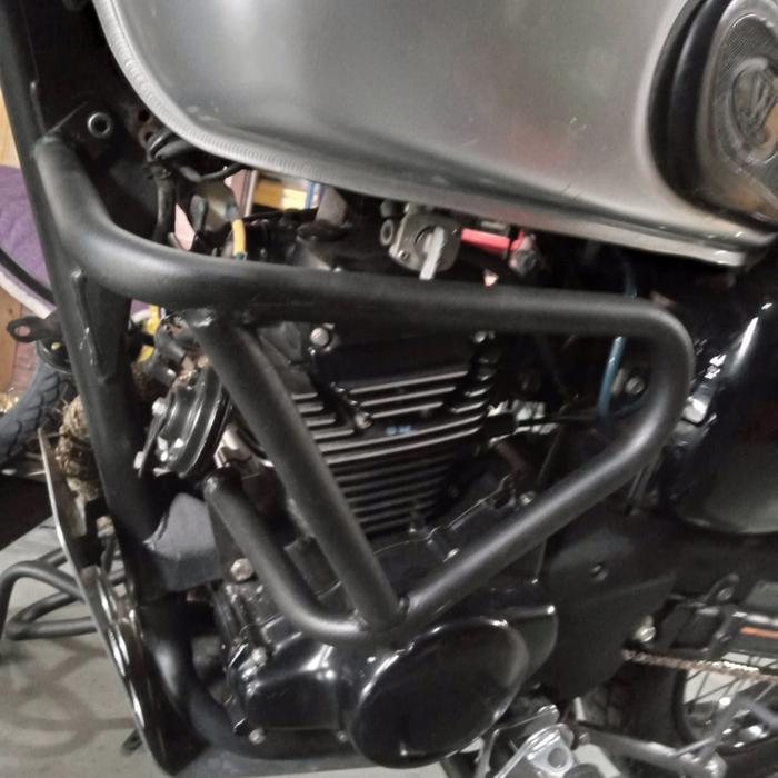 Jual Crash Bar Guard Kawasaki W175 engine guard samping - Kota ...