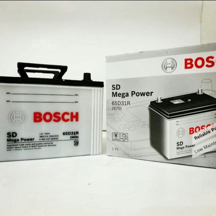 Jual AKI BATERAI BASAH BOSCH N70/65D31R GENSET MOBIL TRUCK L300 ISUZU ...