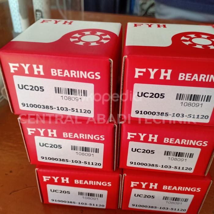 Jual BEARING PILLOW BLOCK UC 205 FYH JAPAN AS 25MM - Jakarta Barat - Central abadi technik ...