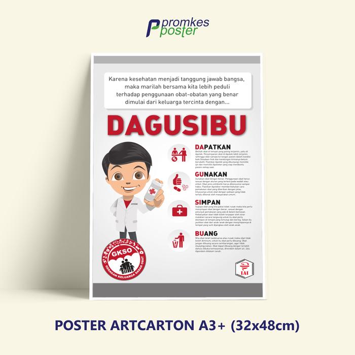 Jual Poster Kesehatan DAGUSIBU - Kab. Tangerang - promkesposter | Tokopedia
